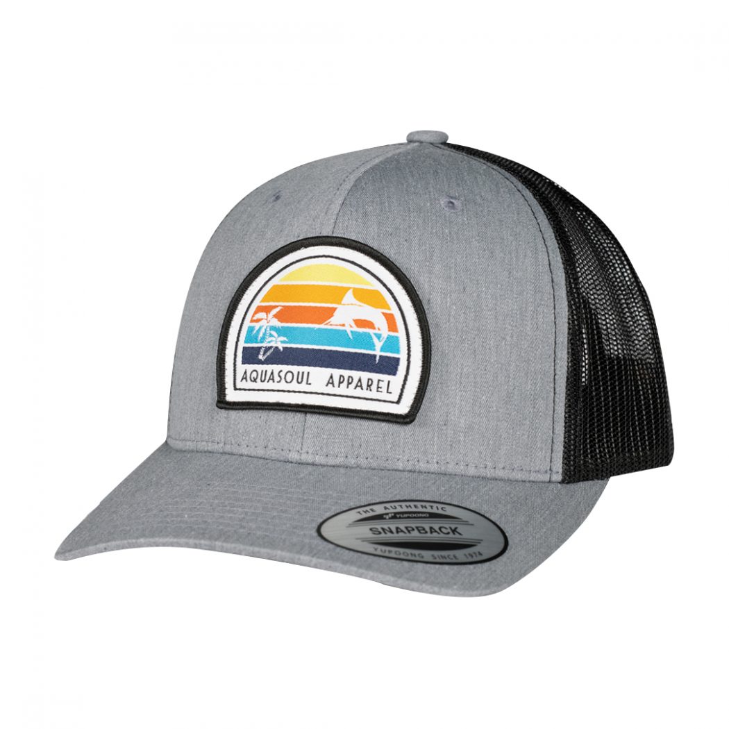 Marlin Sunrise – Trucker Cap | Aquasoul Apparel